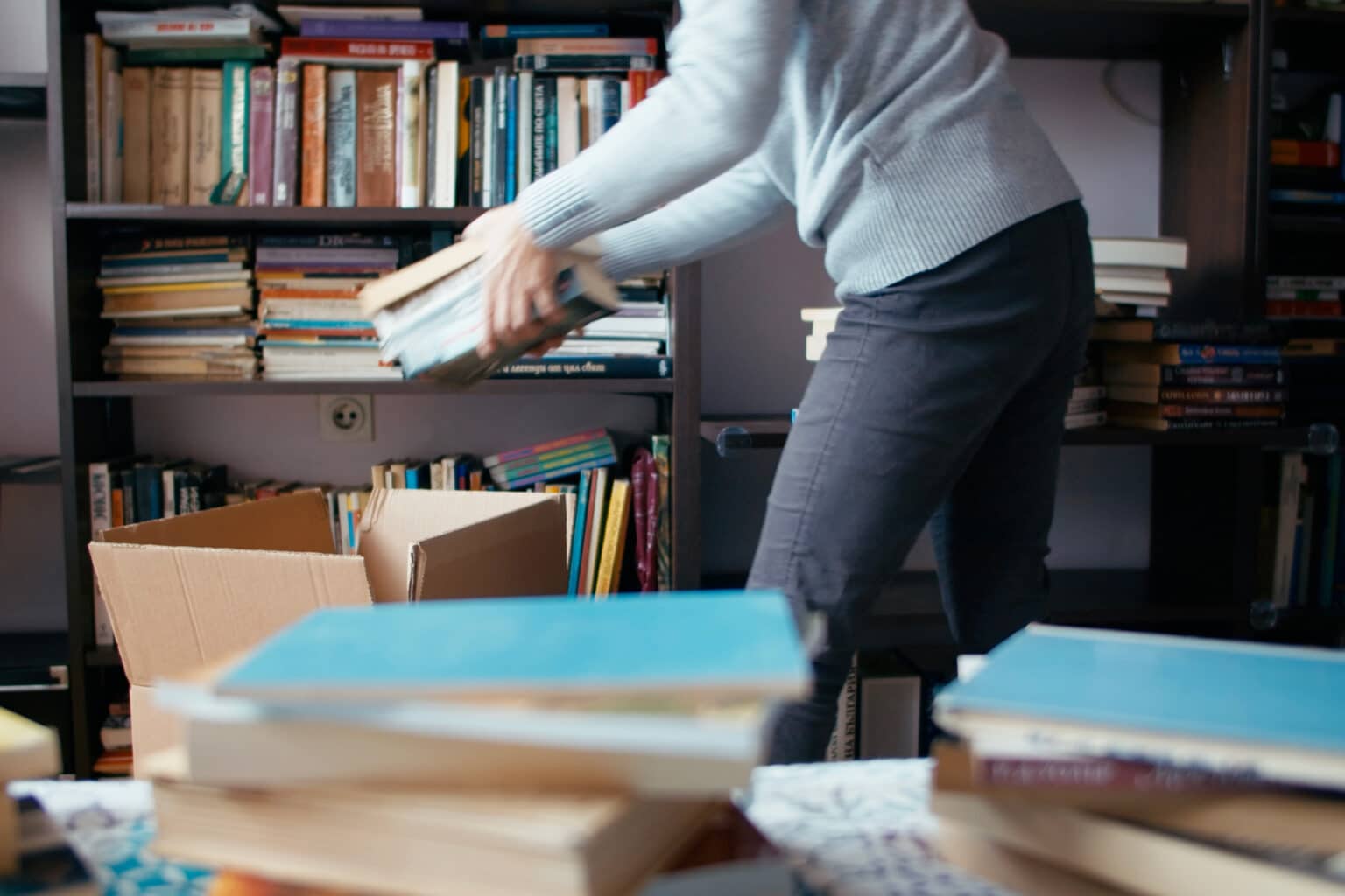How To Pack Books for Moving